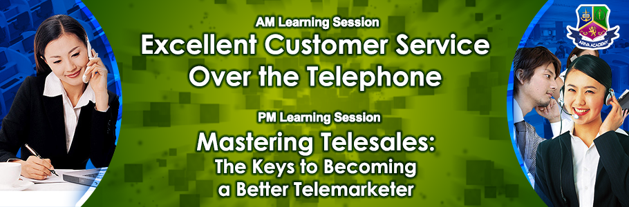 Excellent Customer Service Over the Telephone / Mastering Telesales ...